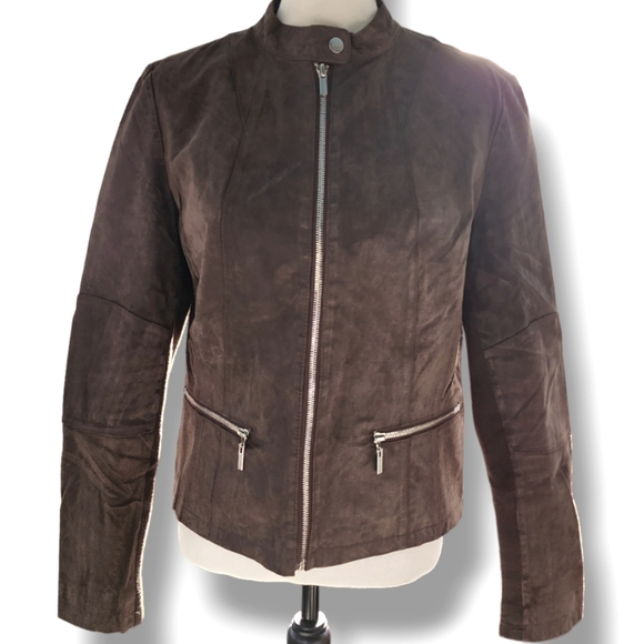 Wilsons Leather | Jackets & Coats | Wilsons Suede Leather Motorcycle ...